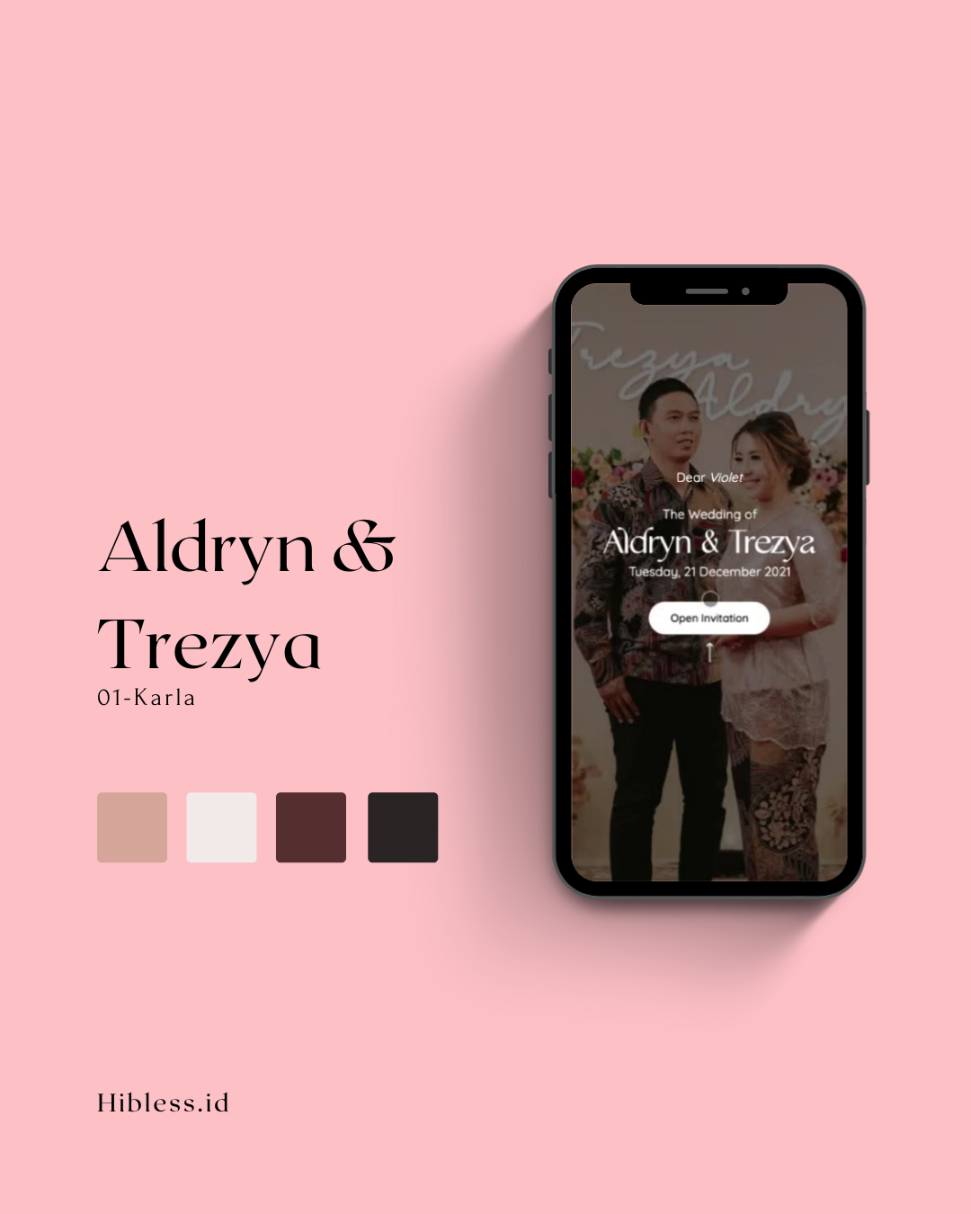 Aldryn & Trezya by Hibless.id | Bridestory.com