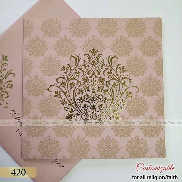 Designer wedding invitations collection by SEVEN COLOURS CARD ...
