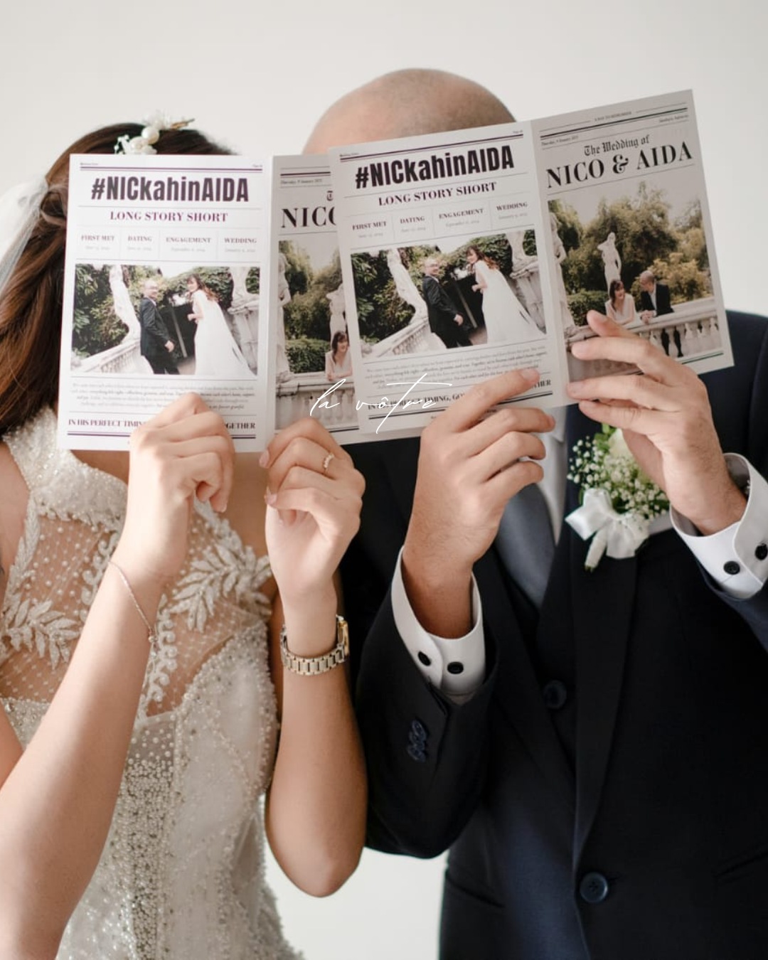 Wedding Newspaper by La Vôtre | Bridestory.com