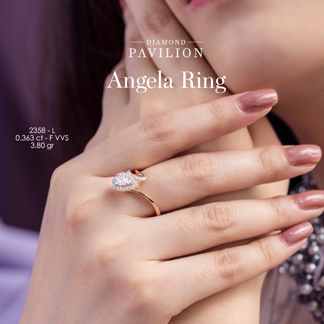 Angela Ring by Diamond Pavilion | Bridestory Store