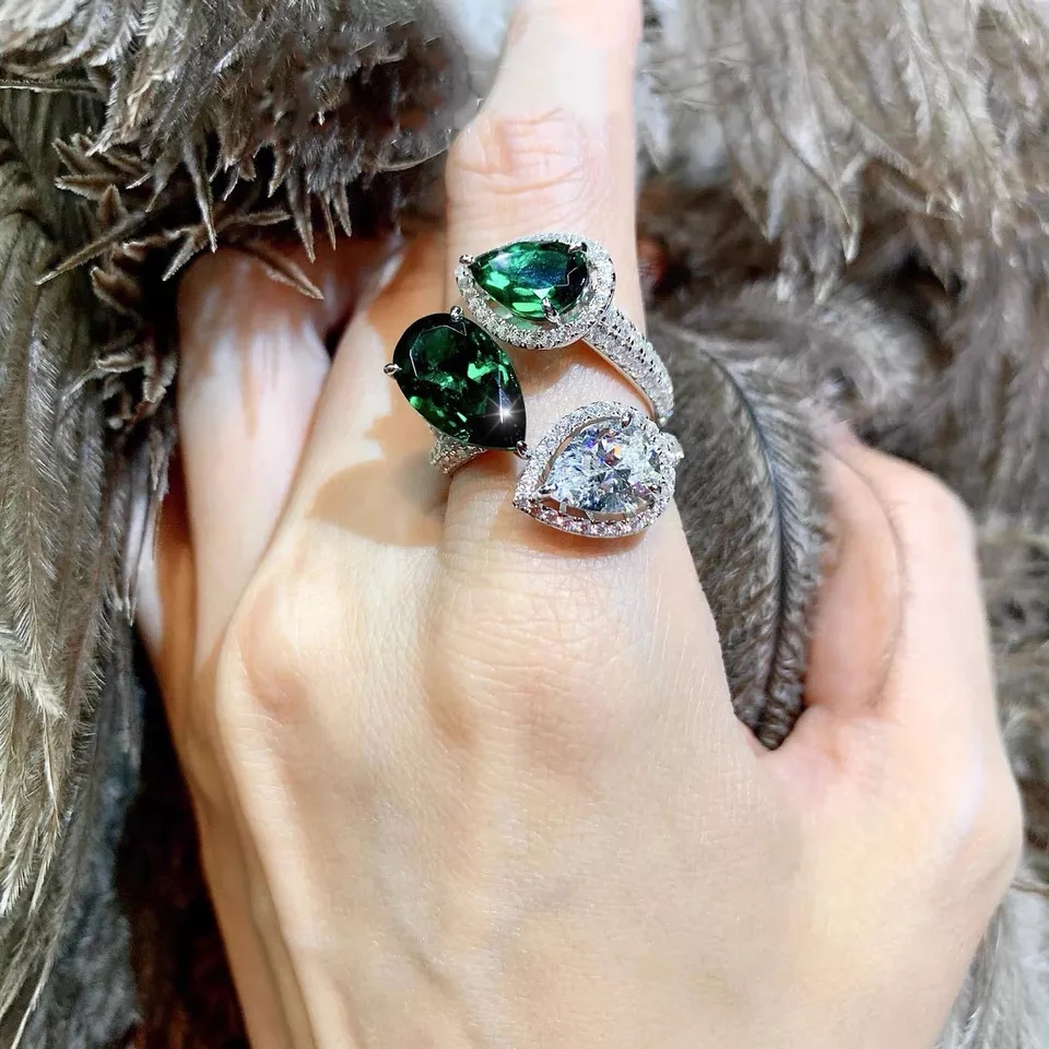 Gavin Emerald Ring | Rubell Jewelry | Bridestory