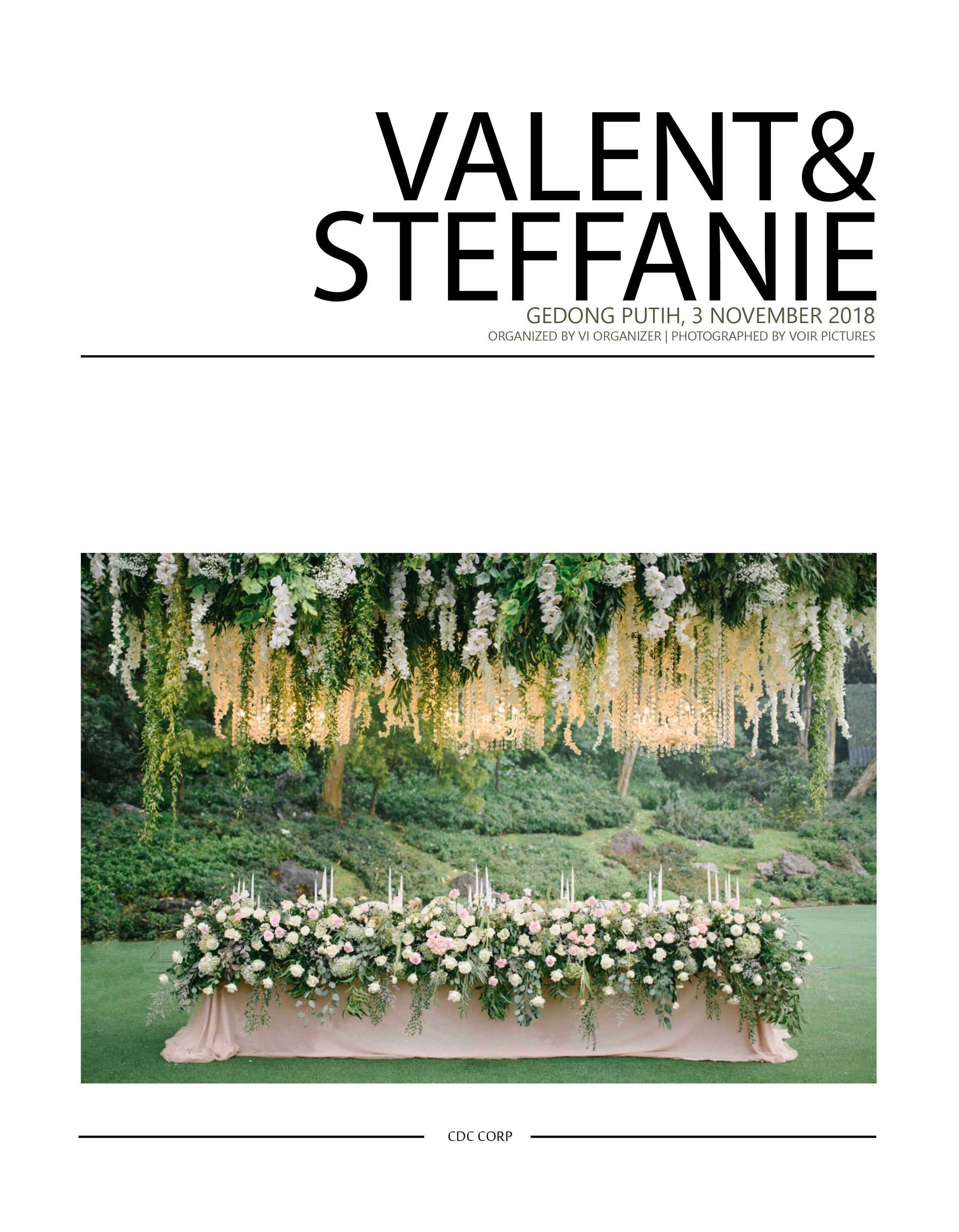The Wedding of Valent and Steffanie by cafeduchocolatcorp | Bridestory.com