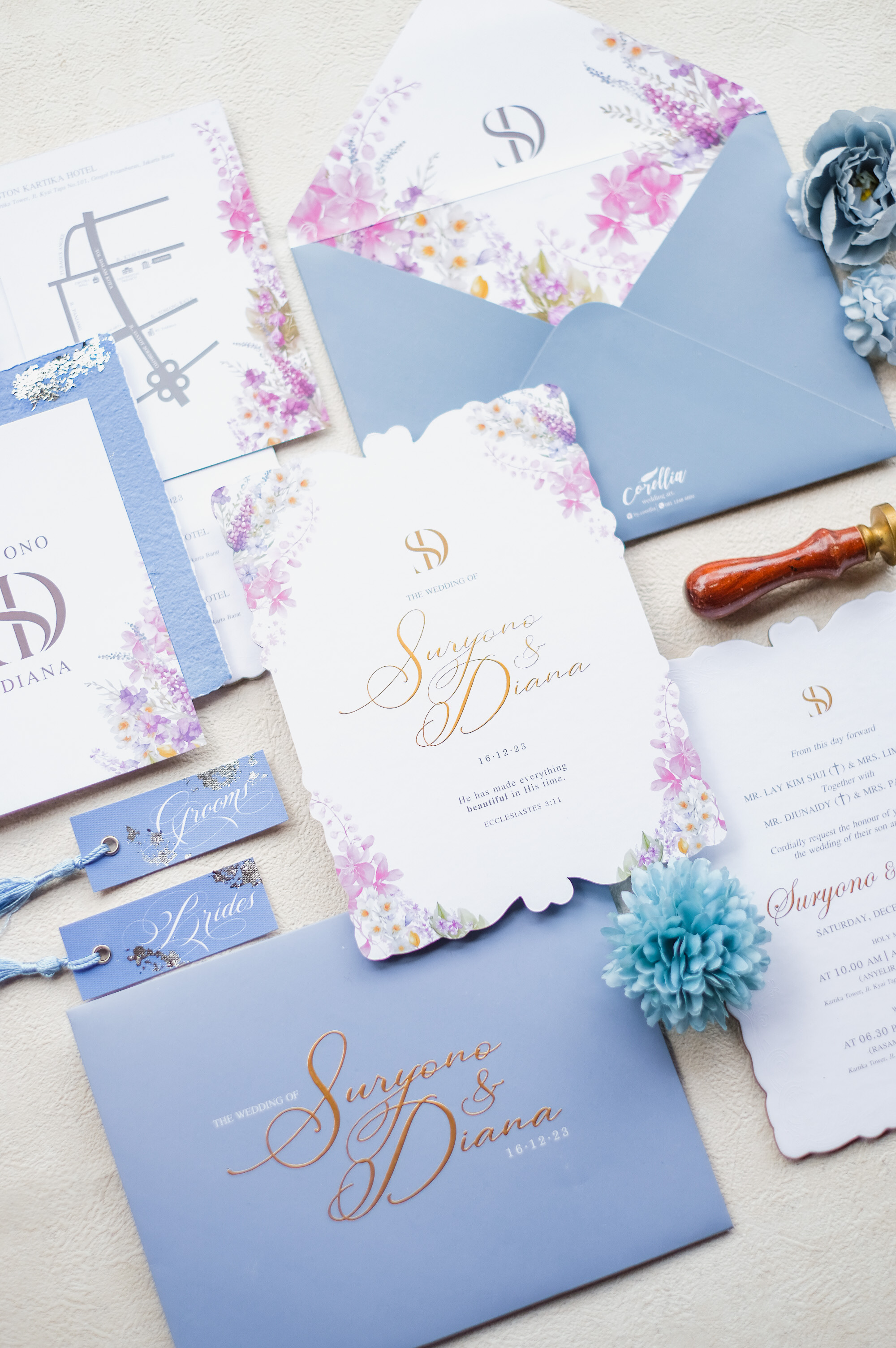 UNDANGAN SURYONO & DIANA by Corellia Wedding Art | Bridestory.com