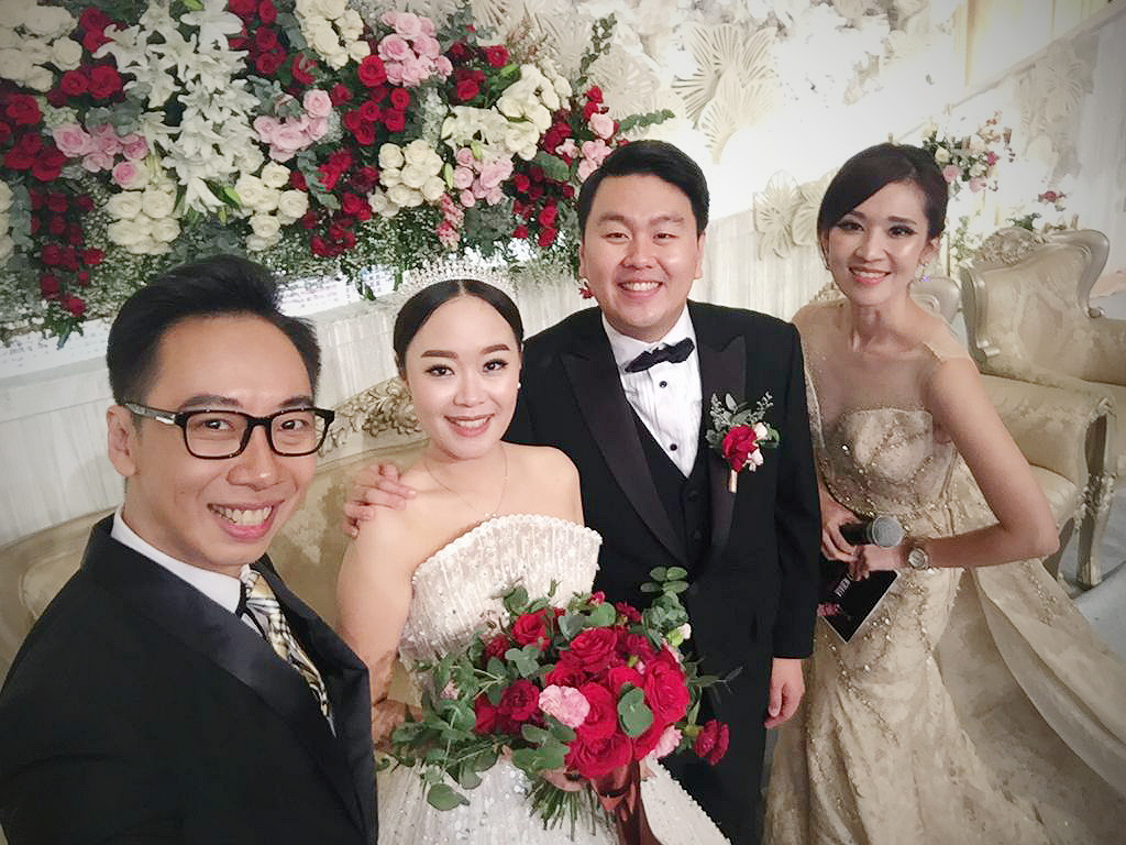 David & Lenny Wedding - Kempinski Hotel Jakarta by Mosandy Esenway ...