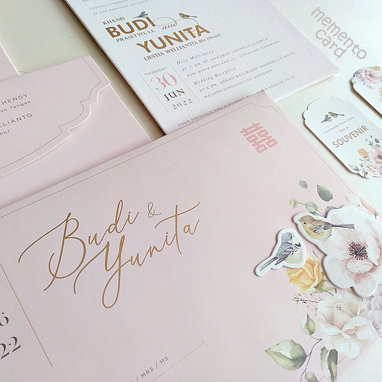 The Wedding of Budi & Yunita | Memento Card | Bridestory