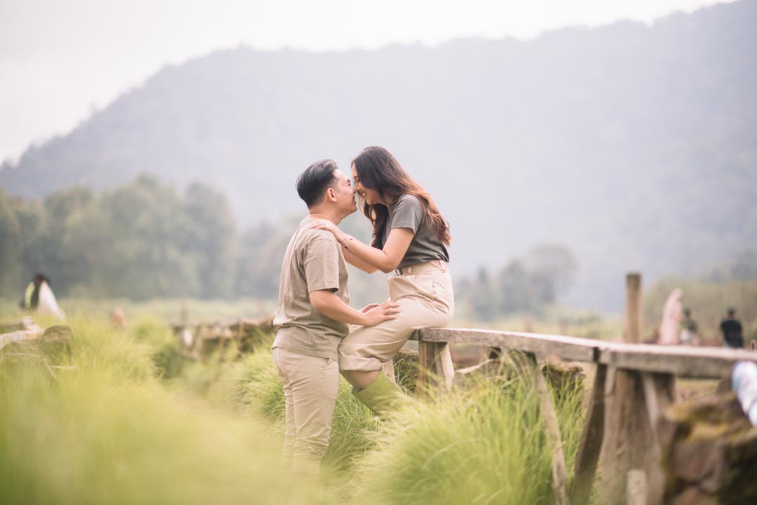 prewedding ikbal & hani | akar photography | Bridestory