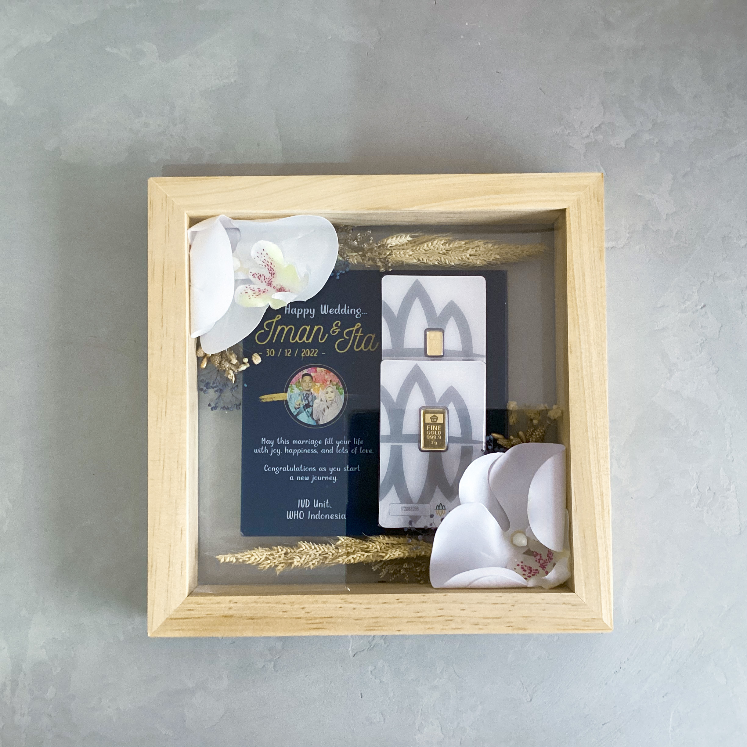 FRAME EXCLUSIVE A - IMAN ITA | Plantora | Bridestory