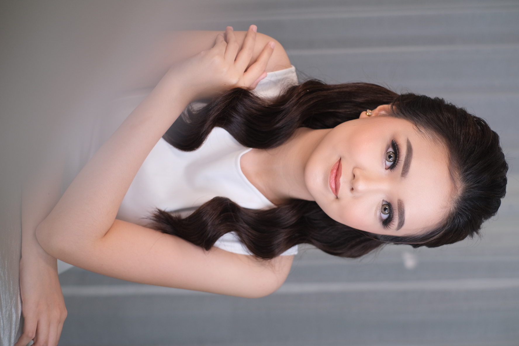 Morning Look Wedding | Natasha Melinda Makeup Artist | Bridestory