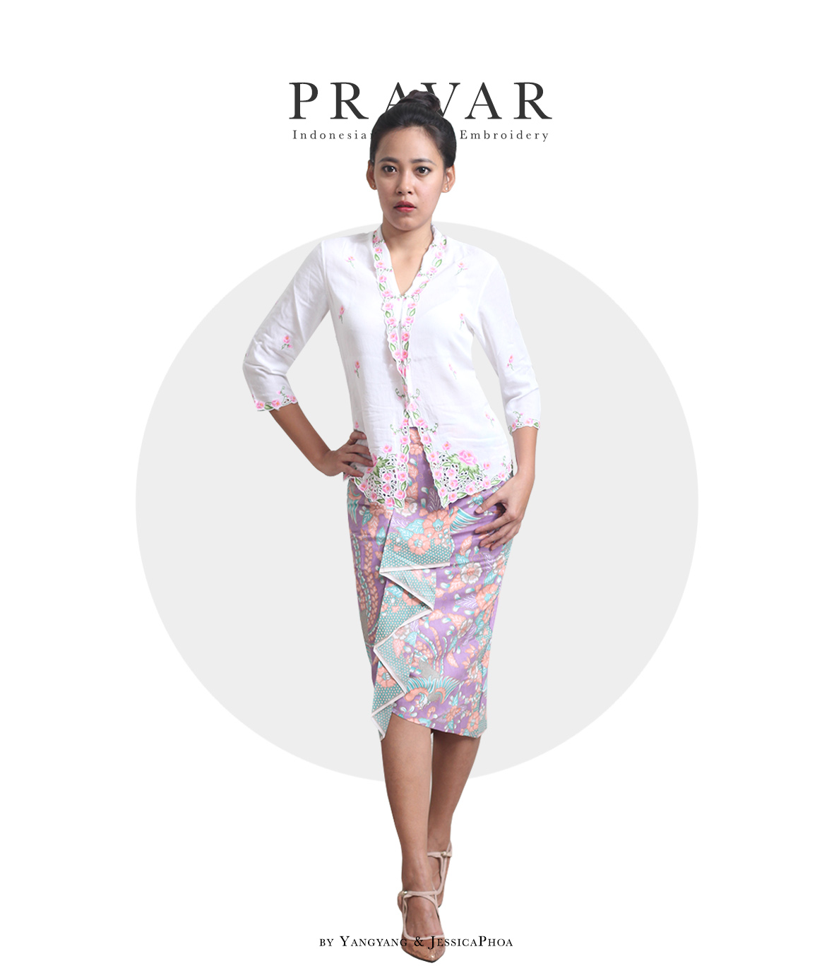 KEBAYA PRAVAR INDONESIA | PRAVAR.EMBROIDERY | Bridestory