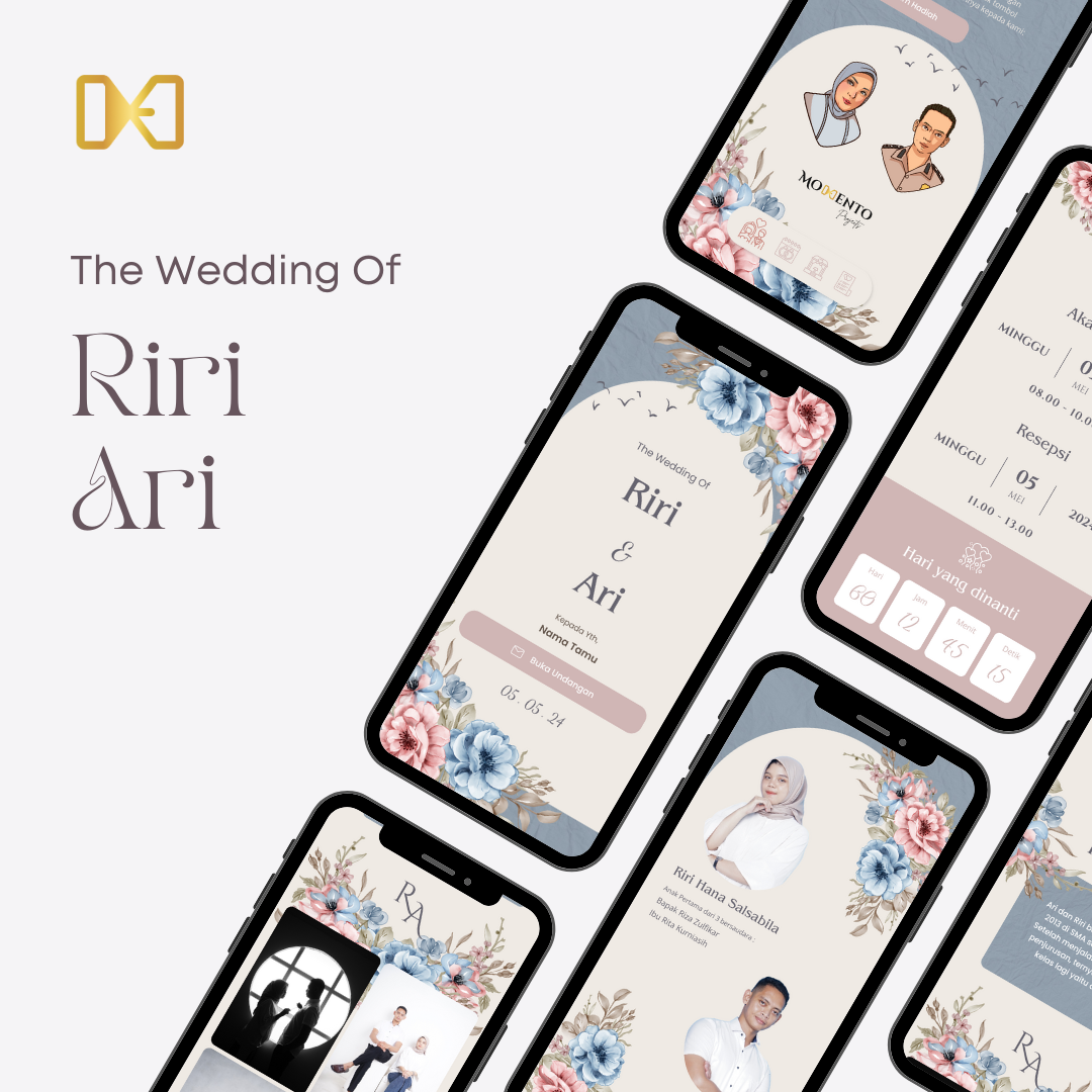 Undangan Digital | Riri & Ari | Momento Project | Bridestory