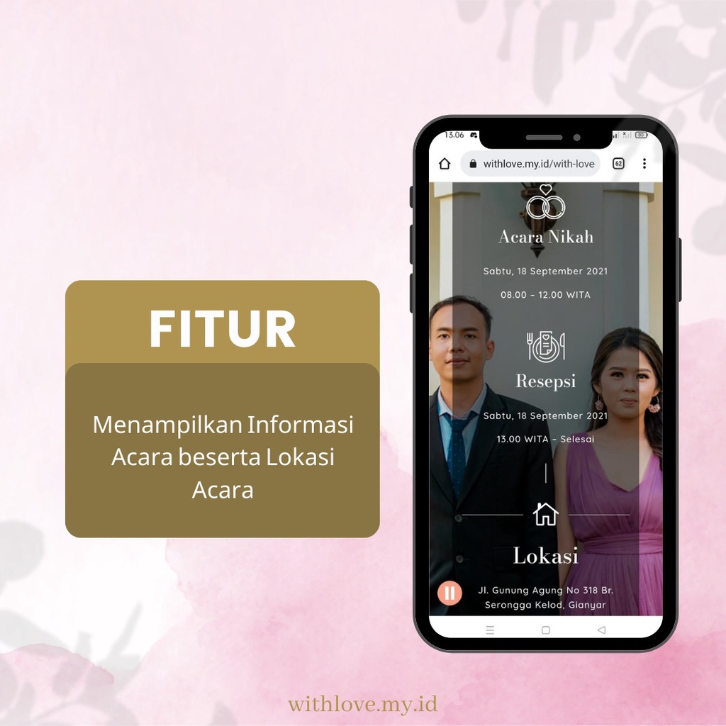 Uta & Wida by Withlove Invitation | Bridestory.com