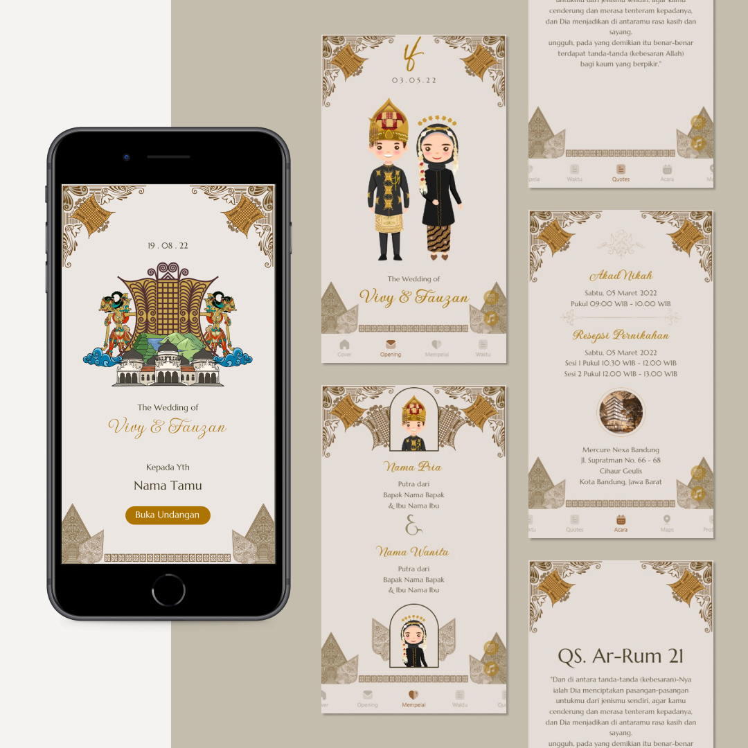 Theme Nusantara by Tamoo Indonesia | Bridestory.com