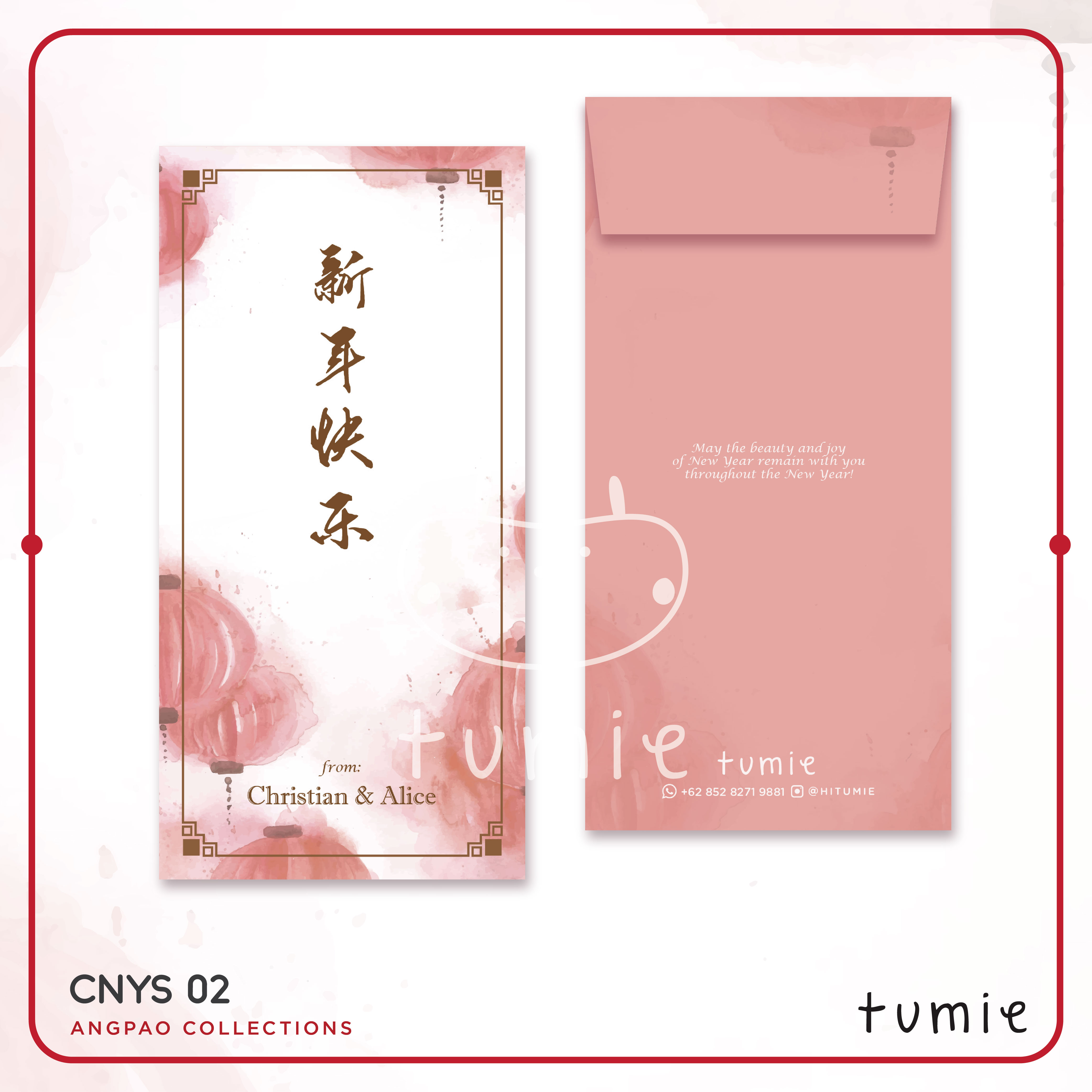 New ANGPAO Design | Hi Tumie | Bridestory