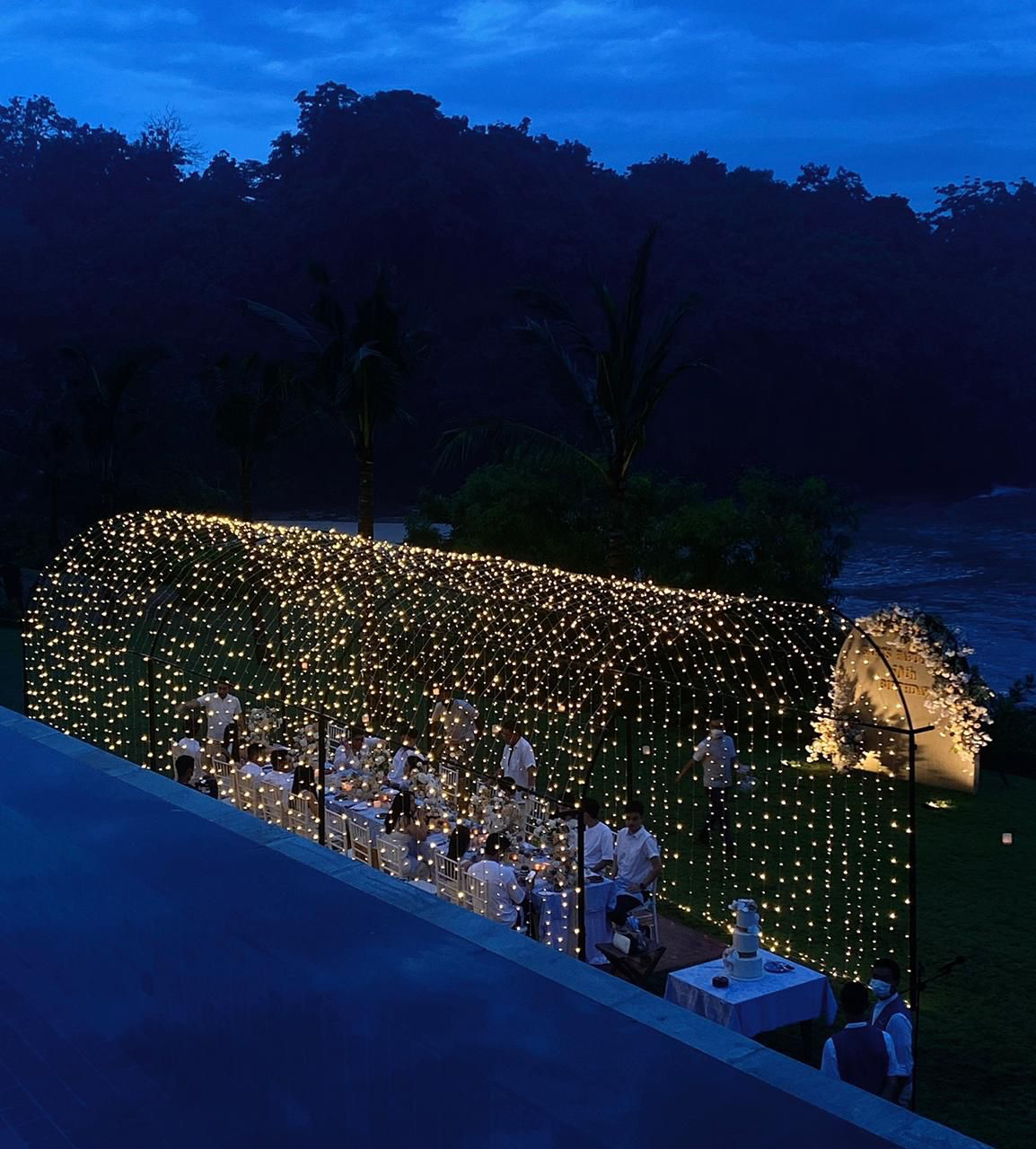 Birthday Dinner at Raffles Bali | Bali Becik Wedding | Bridestory