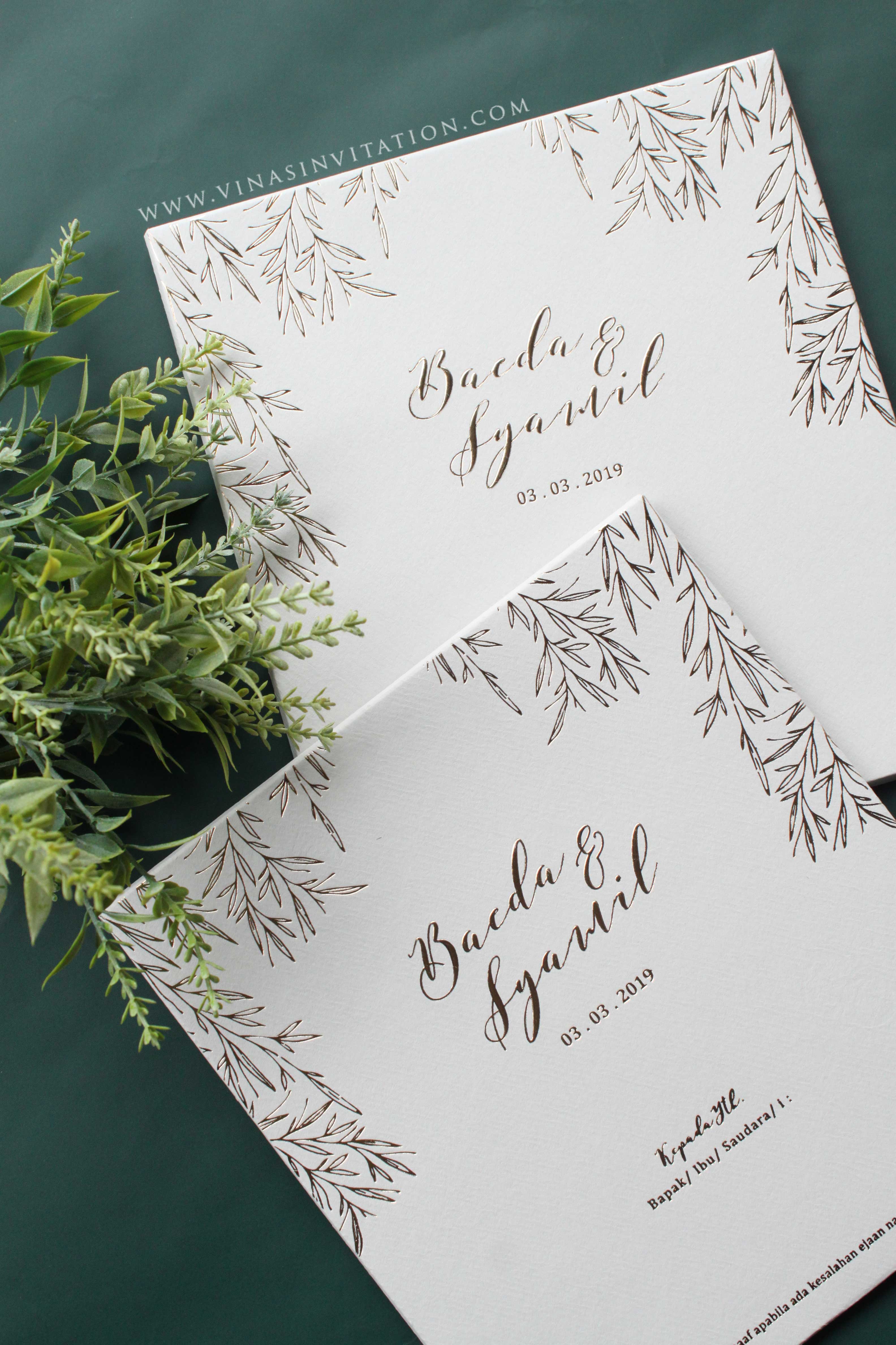 Baeda & Syamil | Vinas Invitation | Bridestory