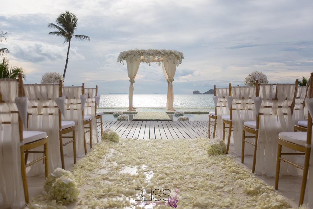 Destination weddings at Conrad Koh Samui by BLISS Events & Weddings ...
