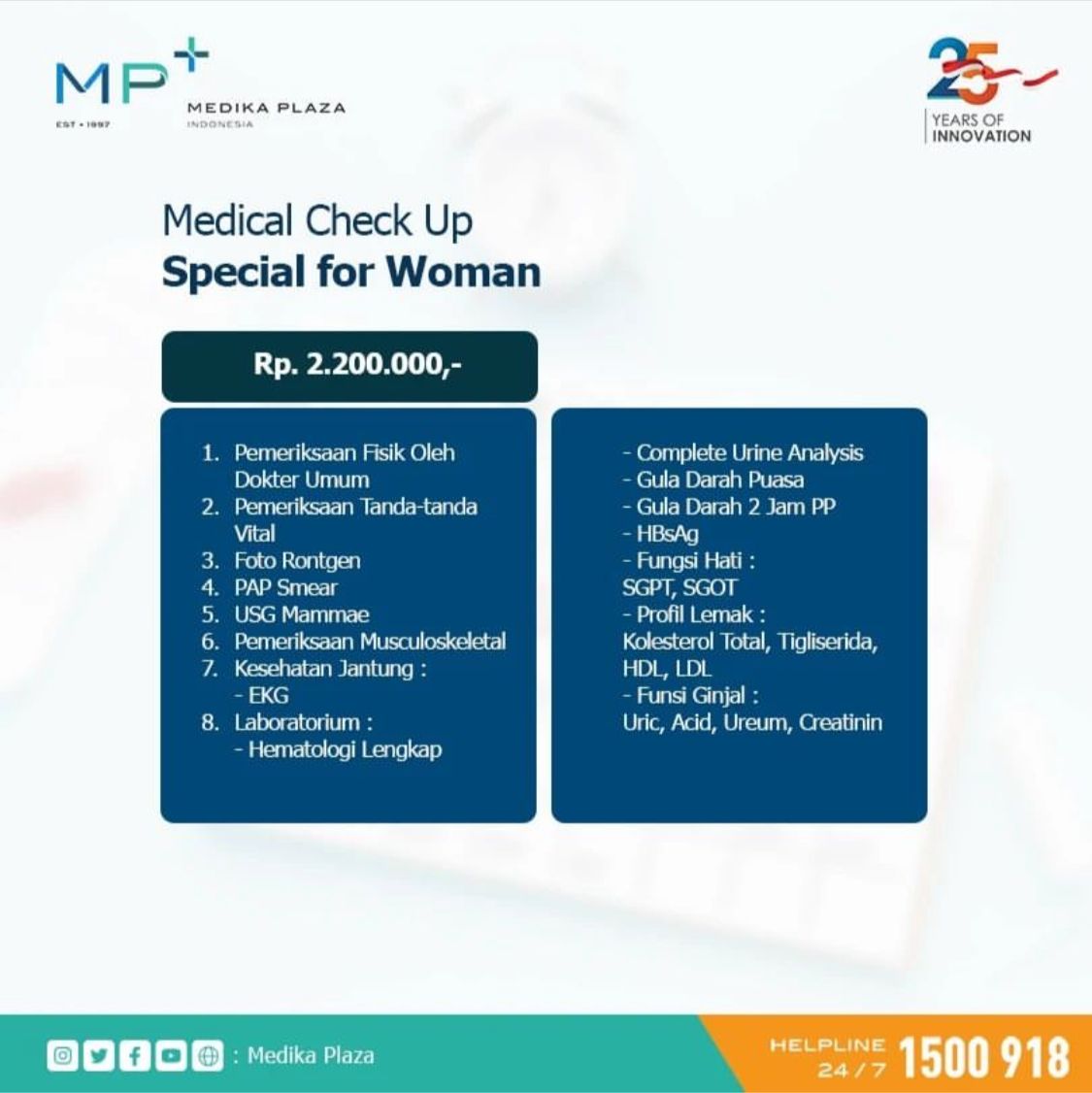 Medical Check Up | Medika Plaza | Bridestory
