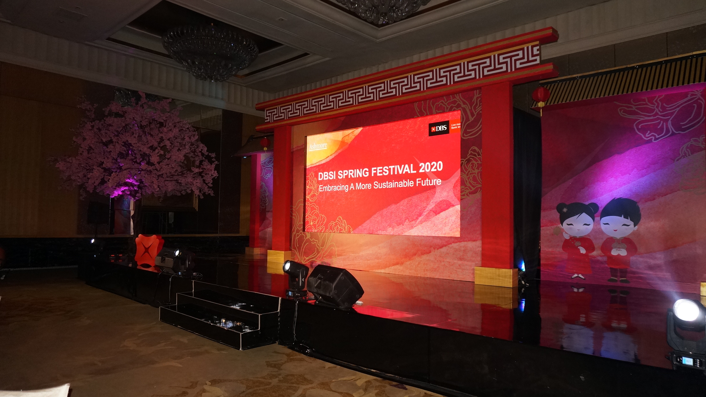 DBS Indonesia Spring Festival 2020 by MC Mandarin Linda Lin ...