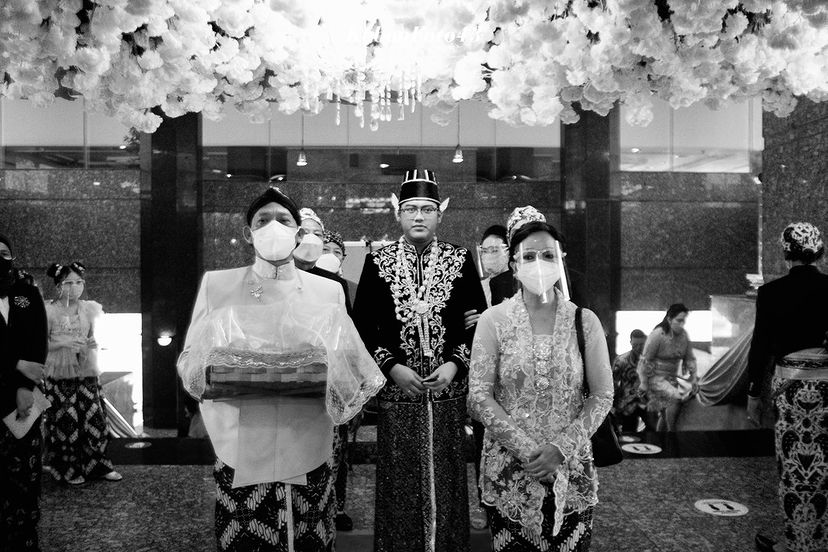 Acara Panggih & Resepsi Pernikahan Vinnie Danas by D'soewarna Wedding ...