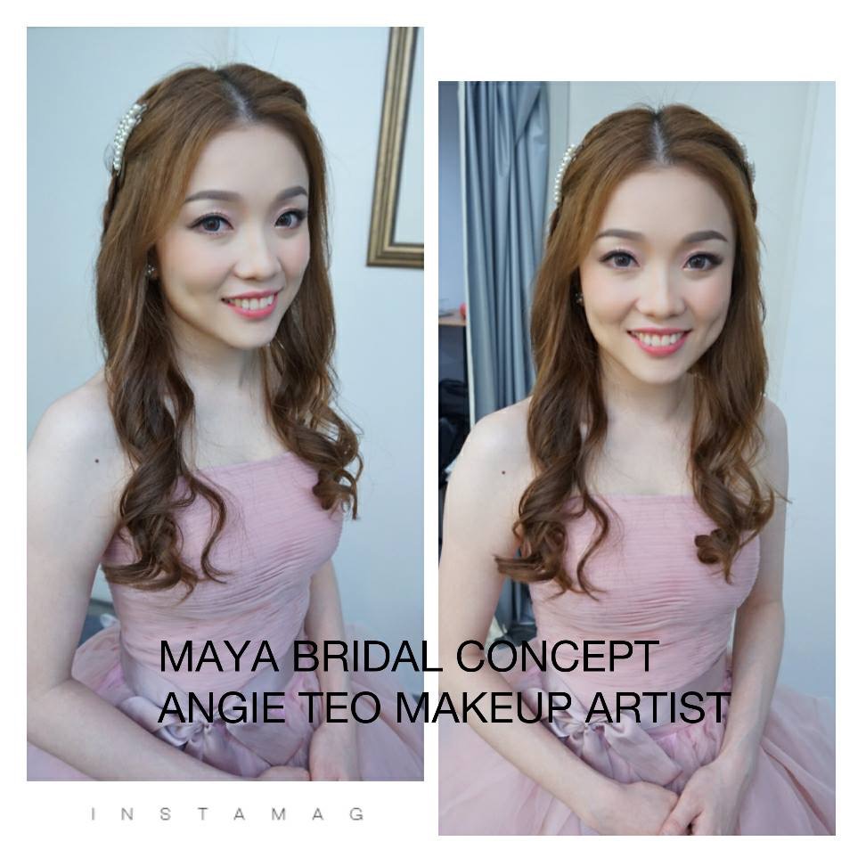 Prewedding makeup hairdo | Angie Teo | Bridestory