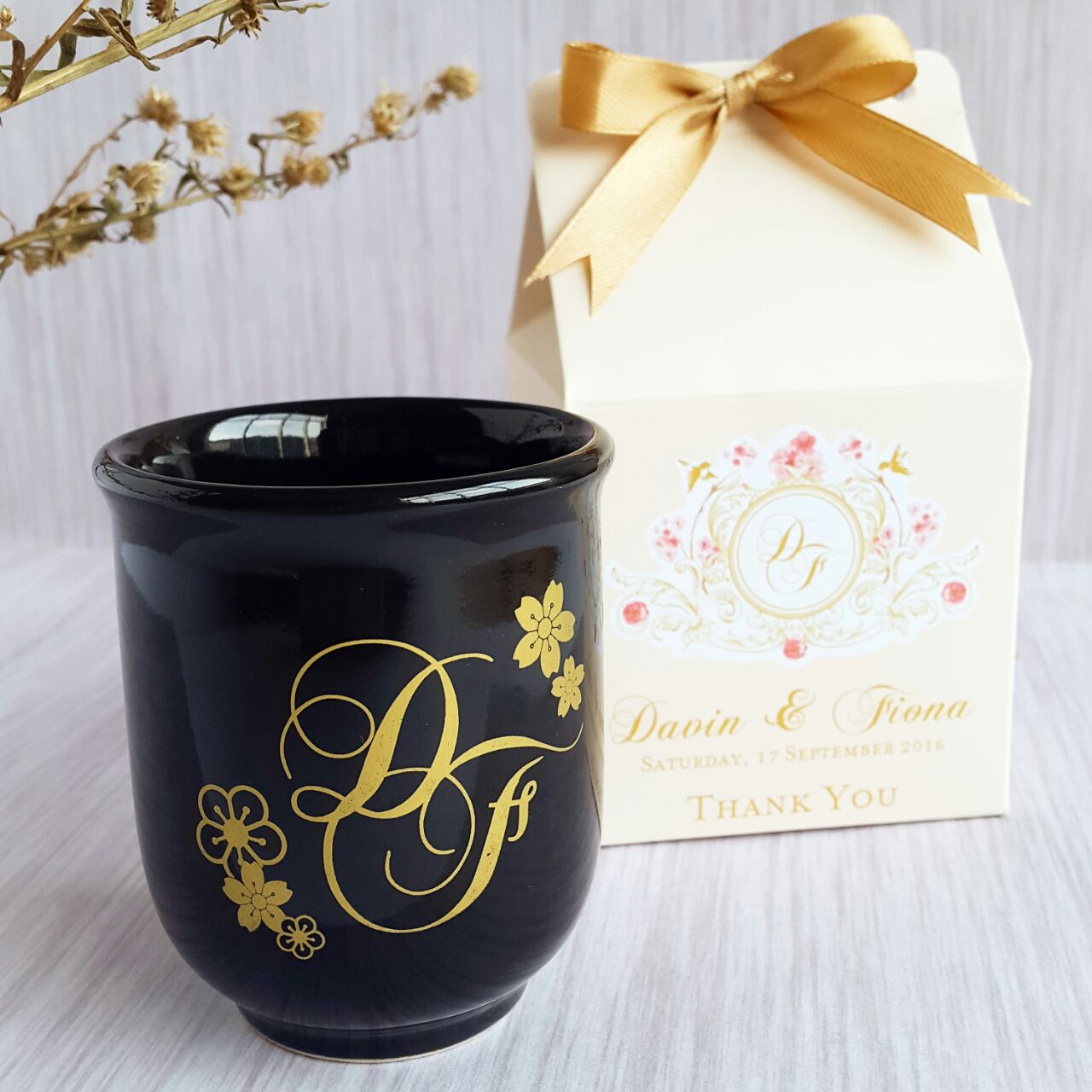 Ocha Mug - Davin & Fiona by Red Ribbon Gift | Bridestory.com
