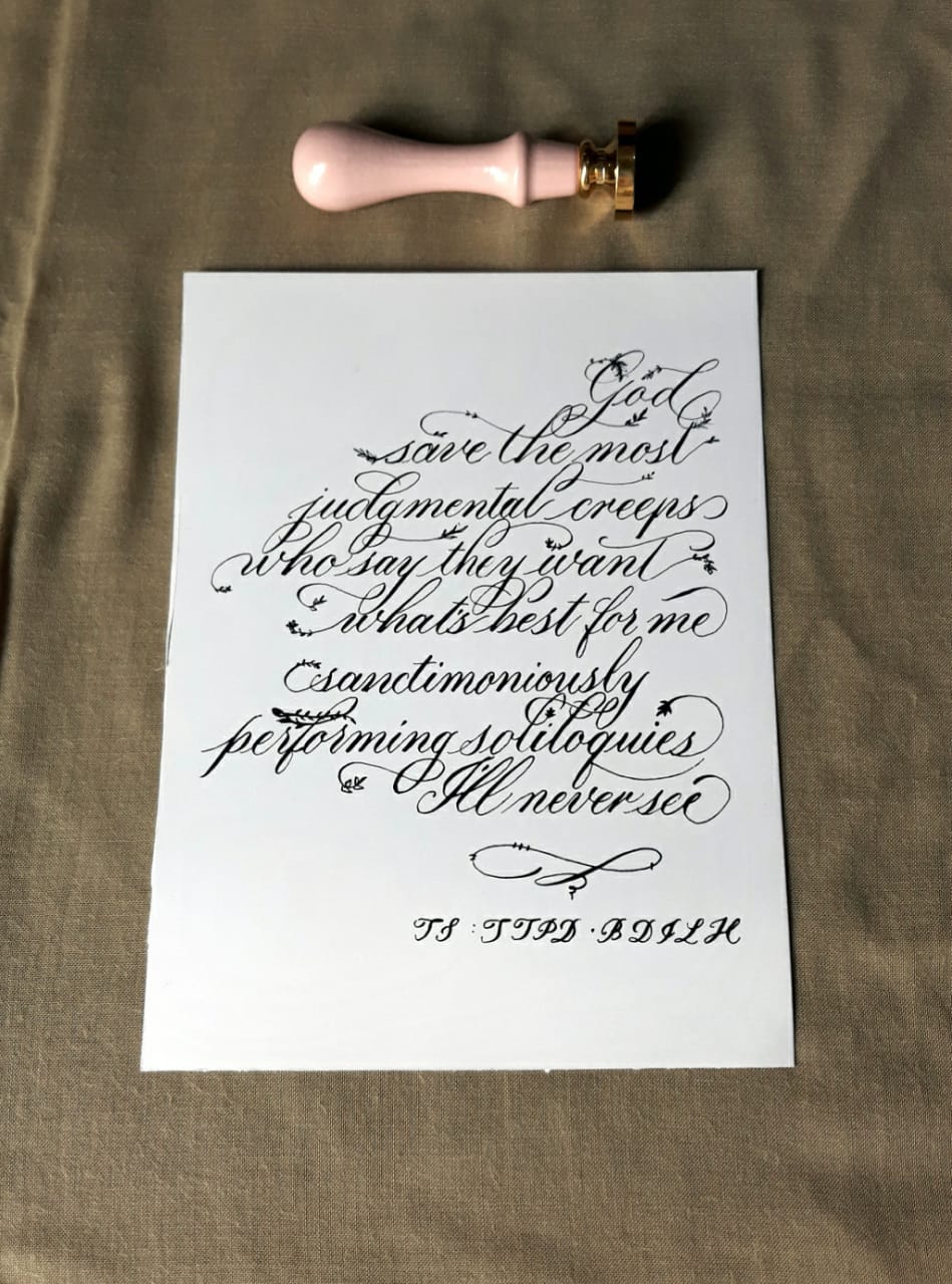 Calligraphy | VARU Calligraphy | Bridestory