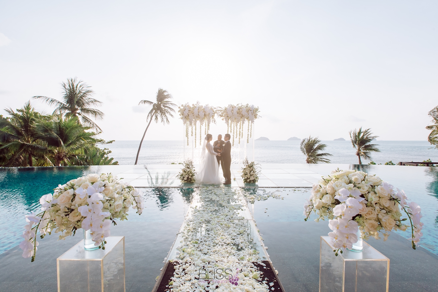 Zou Yiming and Wu Yu wedding at Conrad Koh Samui | BLISS Events ...
