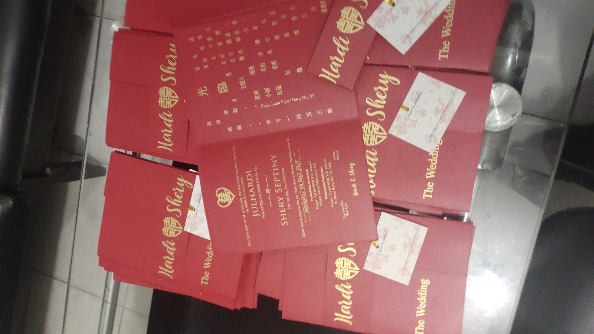 Undangan Chinese Hardy & shery by Sanggar Undangan | Bridestory.com