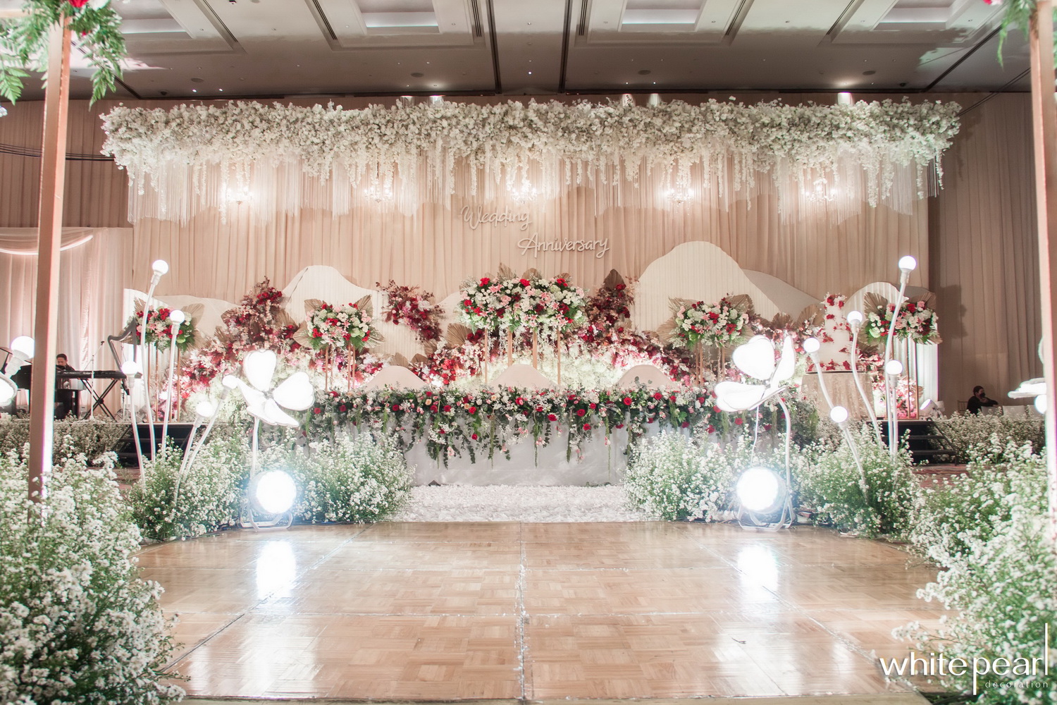 Fairmont Jakarta 2021.06.12 | White Pearl Decoration | Bridestory