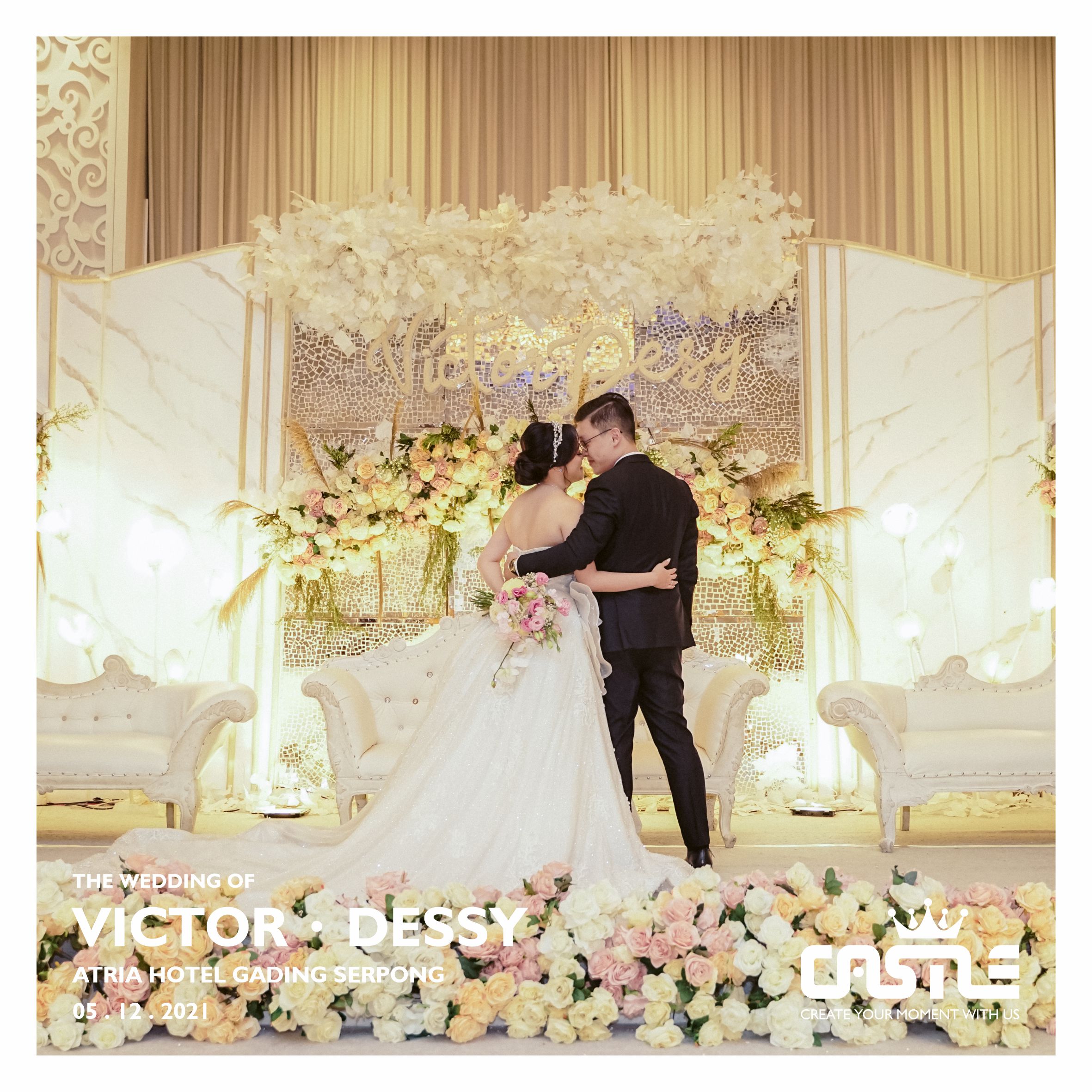 The Wedding of Victor & Dessy by Castle Wedding Planner & Event Organizer | Bridestory.com