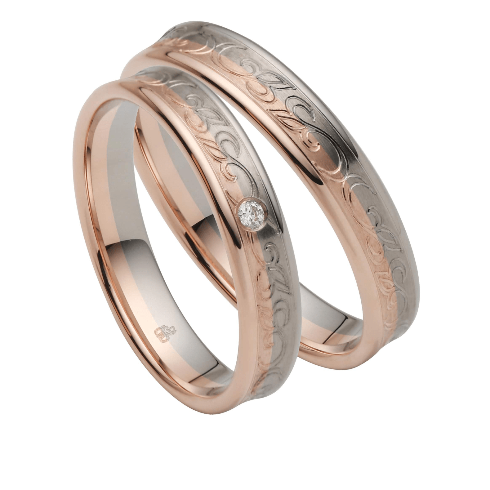 TIARIA Majapahit Diamond Royal Wedding Ring CIncin Nikah Berlian oleh ...