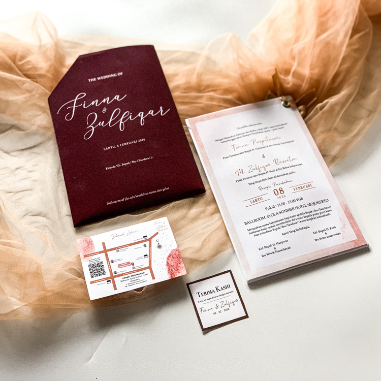 Moria Invitation - Vendor Invitations di Surabaya | Bridestory