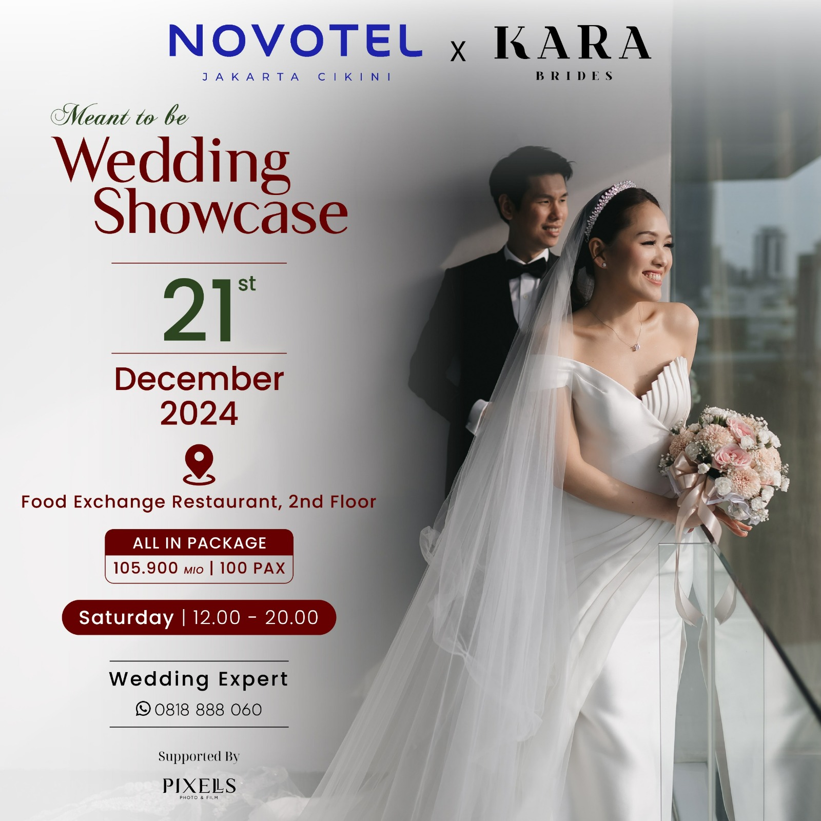 WEDDING OPEN HOUSE NOVOTEL CIKINI X KARA BRIDES by Kara Brides ...
