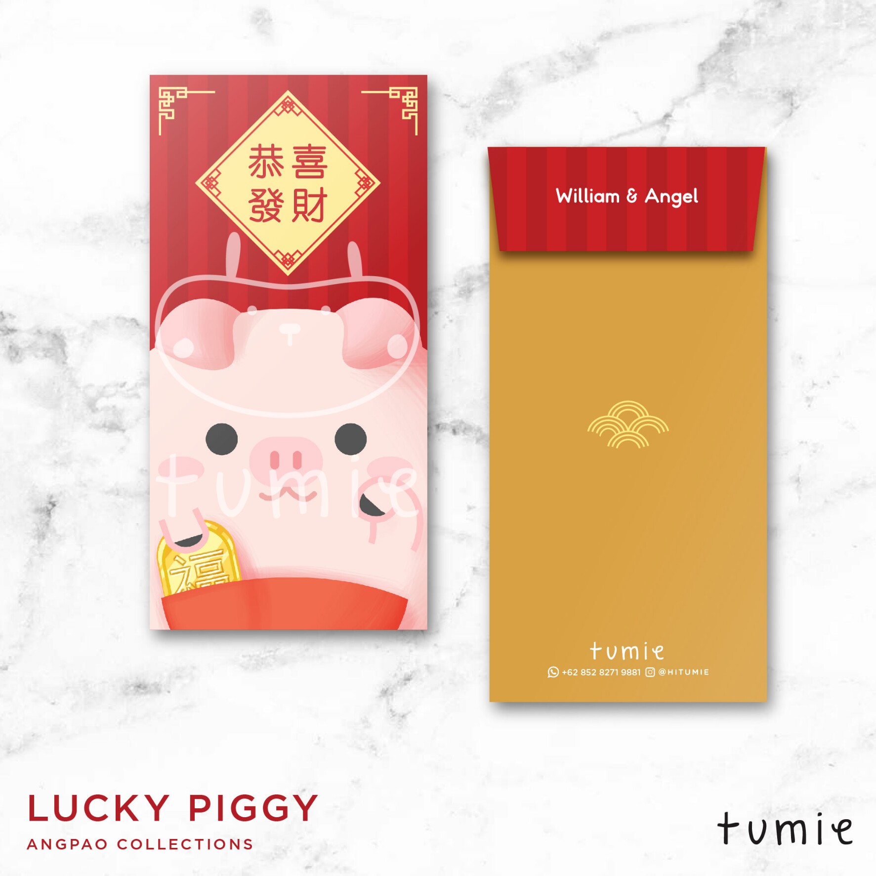 Special Angpao Design For Piggy Year 2019 | Hi Tumie | Bridestory