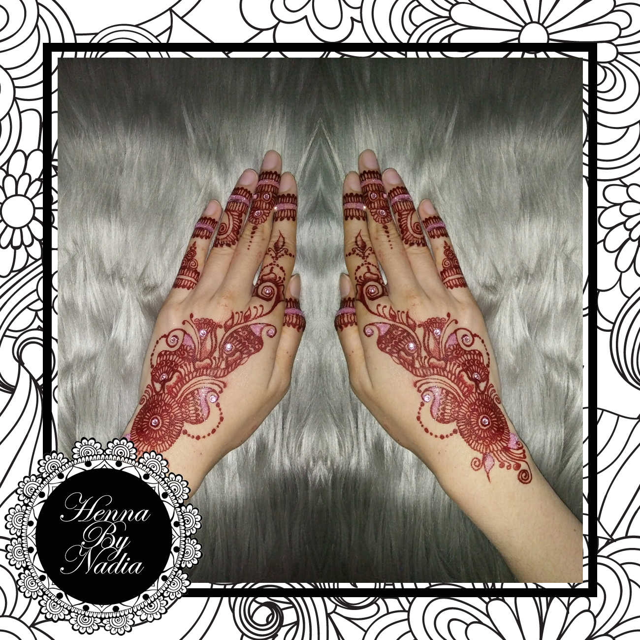 Henna Maroon By Nadia by Henna By Nadia | Bridestory.com