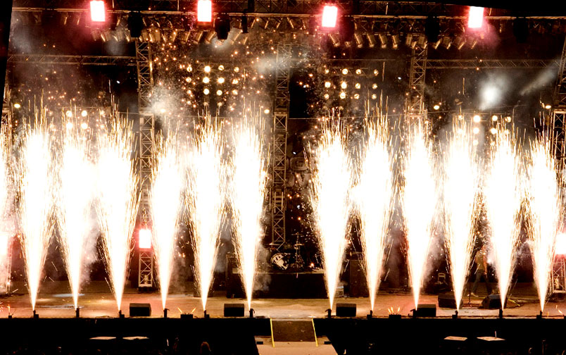 Pyrotechnic by CV Bali Stage Expotama | Bridestory.com