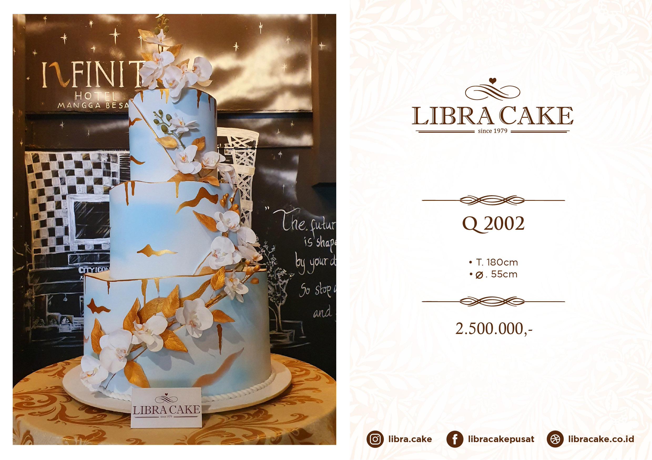 Wedding Cake Album A | Libra Cake | Bridestory