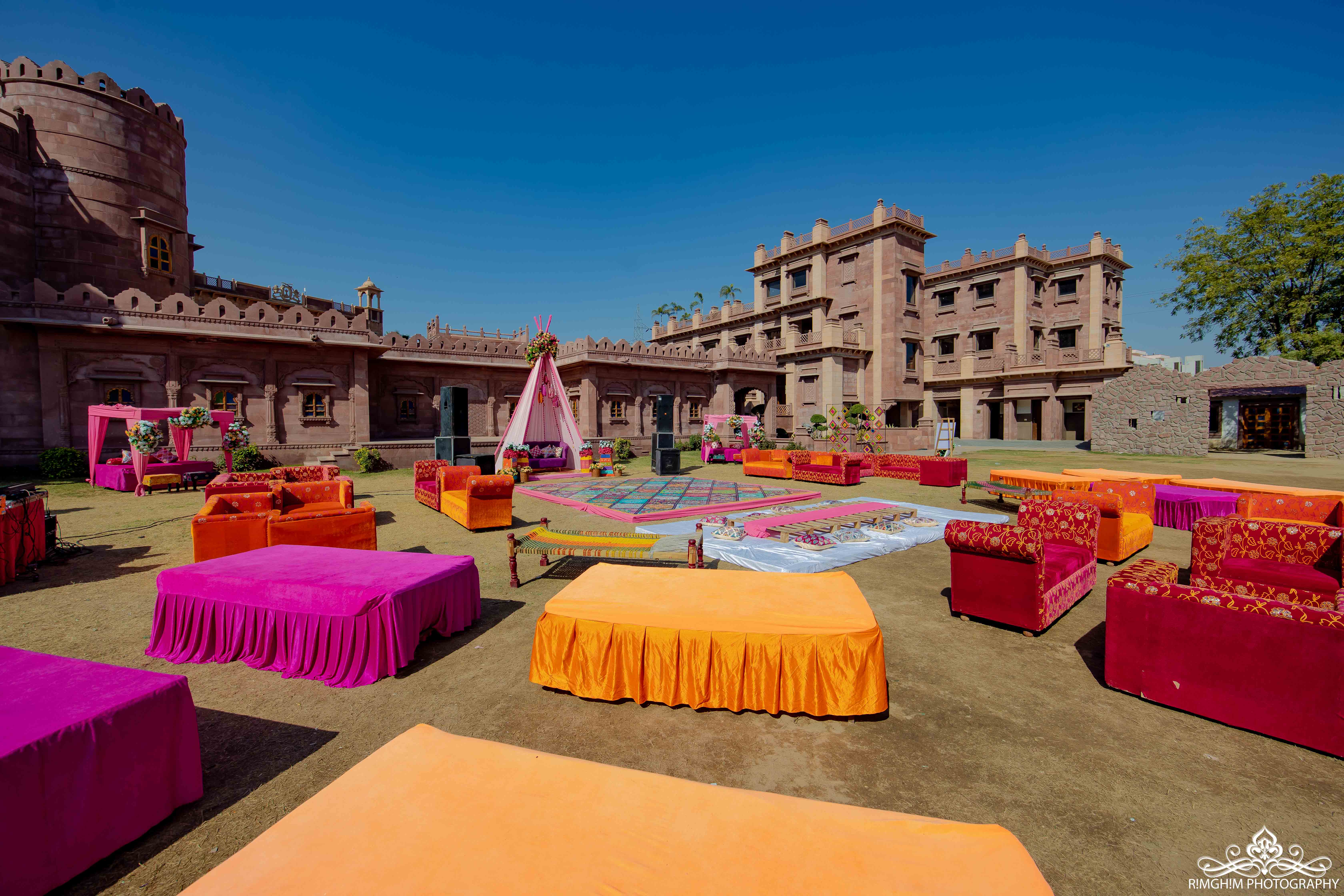 Marugarh Resort Jodhpur Wedding Decoration +91 9509754347, +91 ...