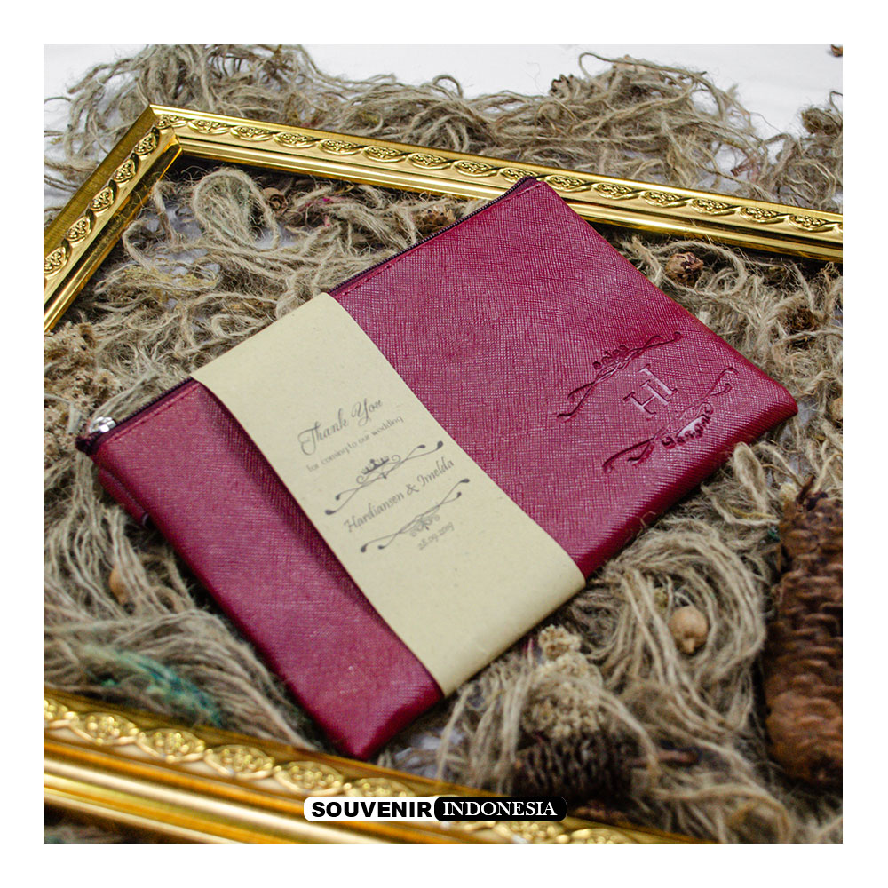 Souvenir Pernikahan Dompet Zipper Custome oleh Souvenir Indonesia ...