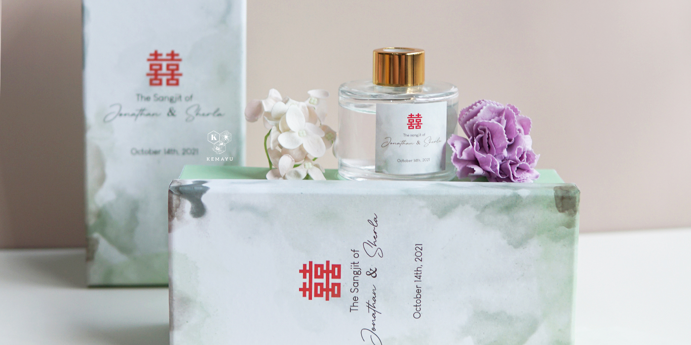 Kemayu and Co - Customize Reed Diffuser for Jonathan & Sherla Sangjit ...