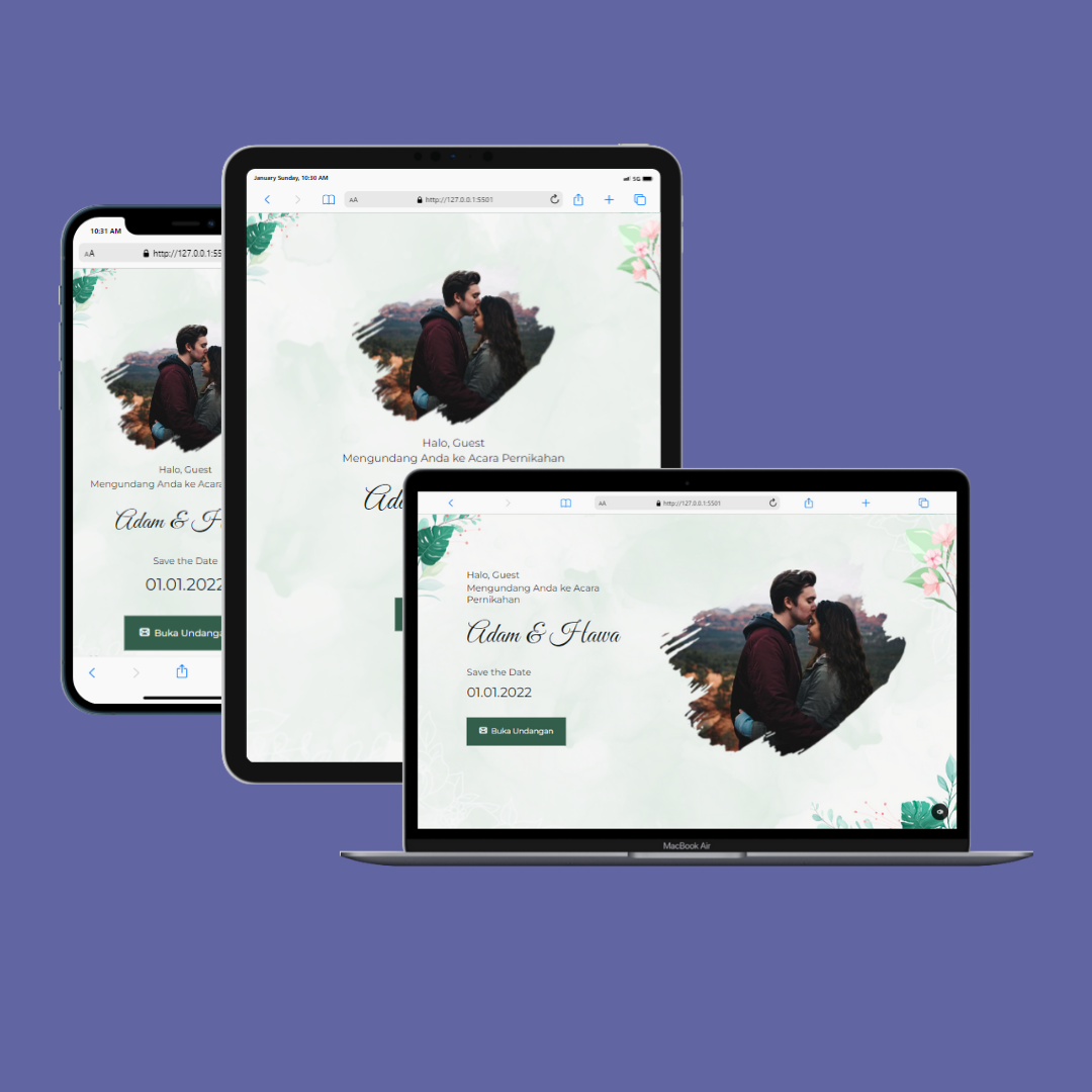 Undangan Website | Undangan Digital Website | Bridestory
