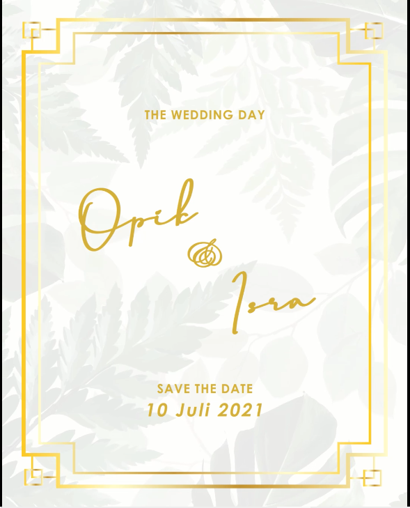 Surat Undangan Digital Online | Ngeplanner.com | Bridestory