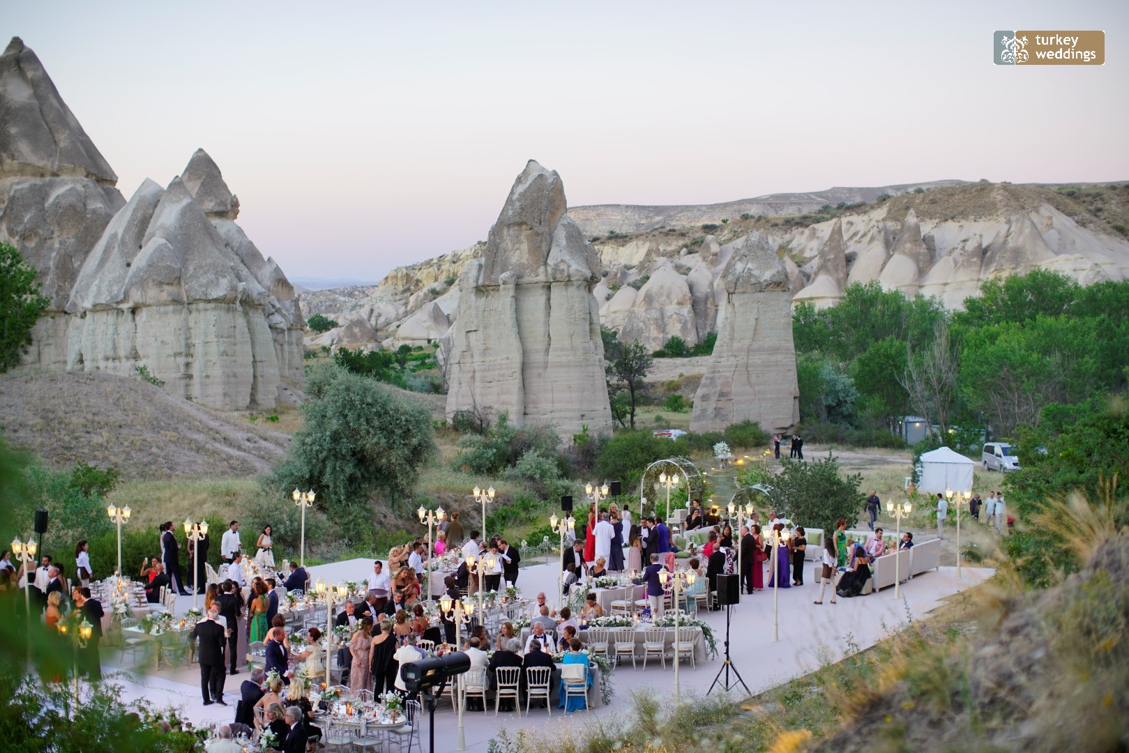 Fairytale Wedding in a Valley | Turkey Weddings | Bridestory
