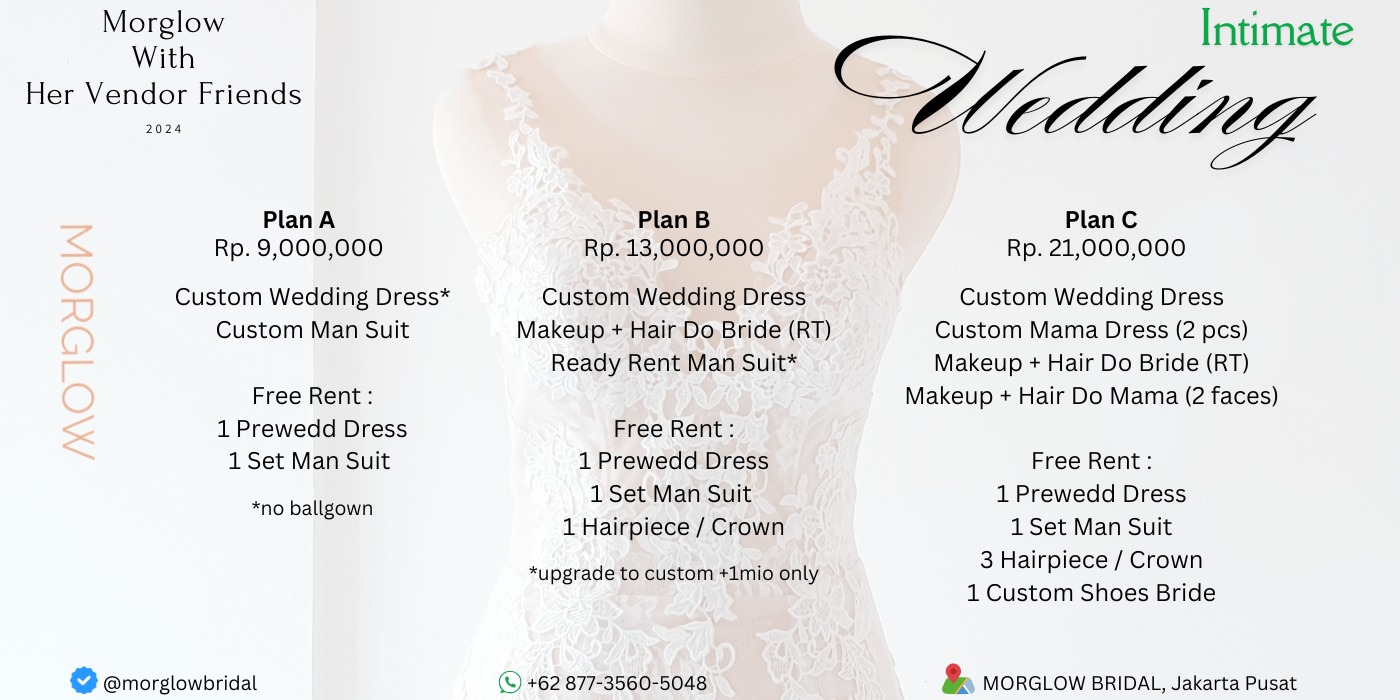 Bride Package oleh Morglow | Bridestory Store