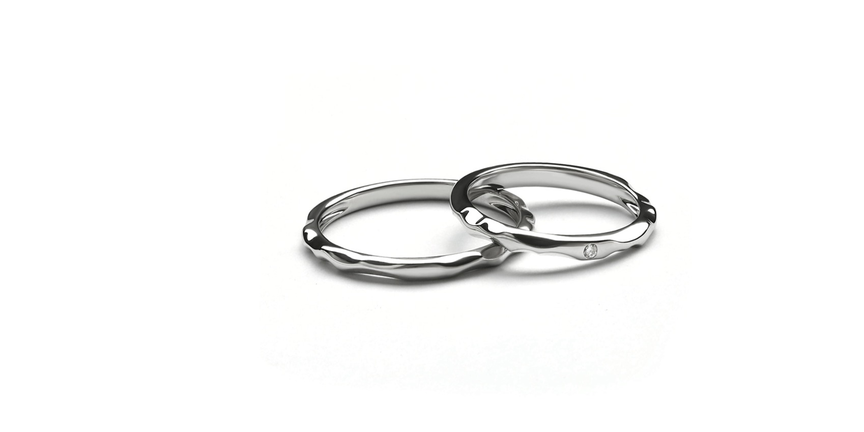 PRE - ORDER HARVEY WEDDING DIAMOND RING oleh Aurum Lab | Bridestory Store