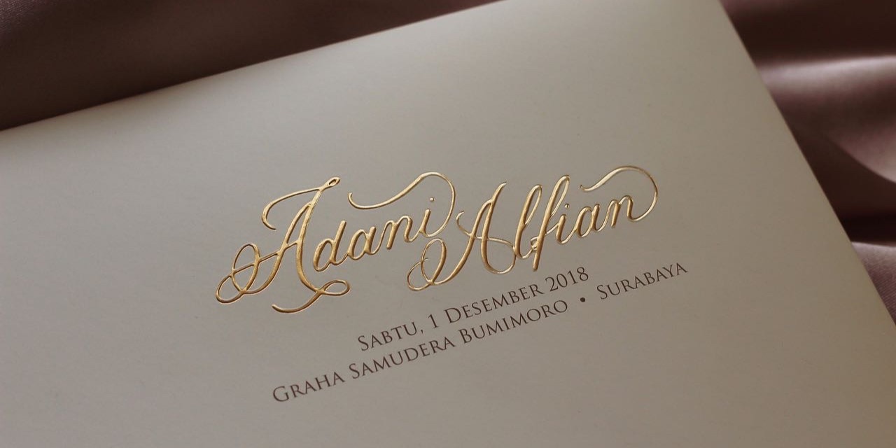 Custom Digital Calligraphy Couple Name oleh Calligraphy By Mercia ...