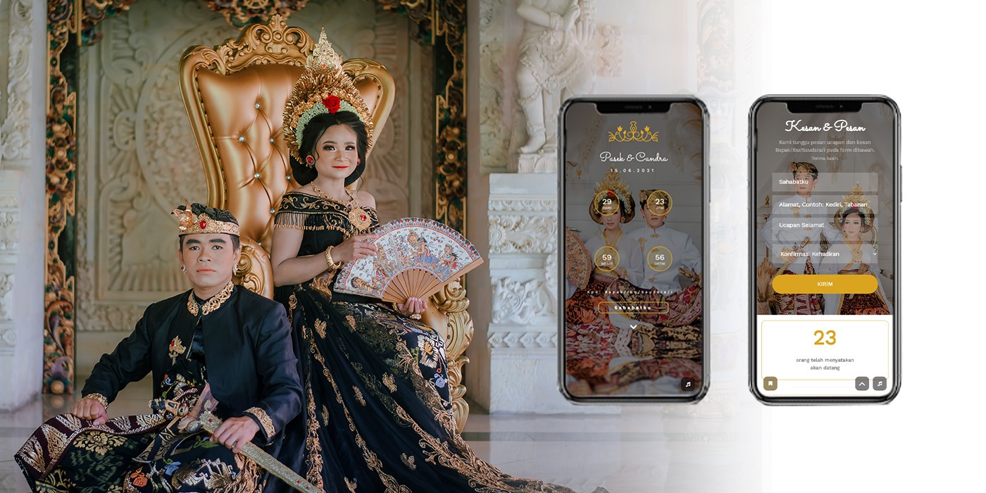 THD Extra by Undangan Digital | Two Hearts ID | Bridestory Store