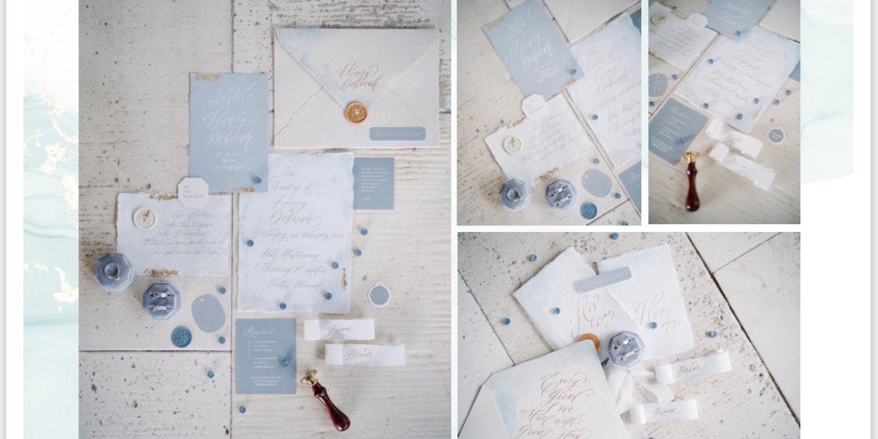 INVITATION KEEPSAKE oleh Things by Mona Calligraphy & Design ...