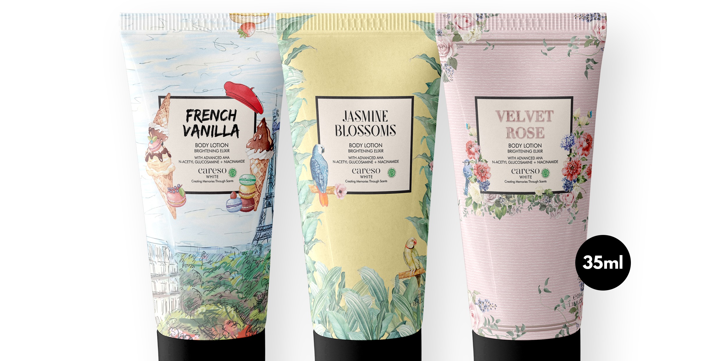 Body Lotion TUBE 35ml by Careso | Bridestory Store