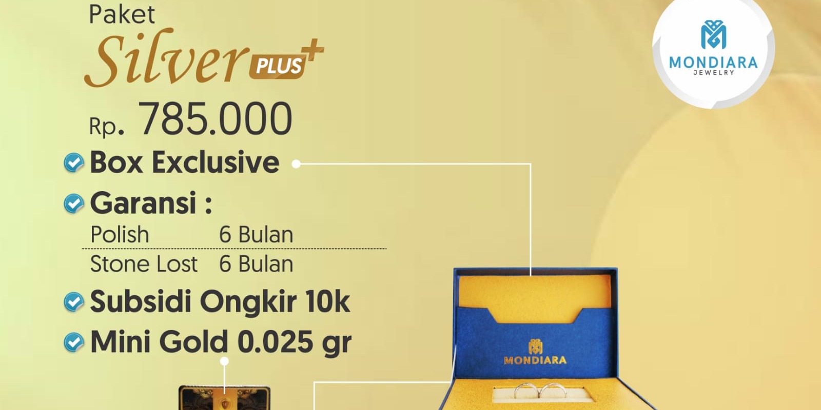 Silver Plus oleh MONDIARA | Bridestory Store